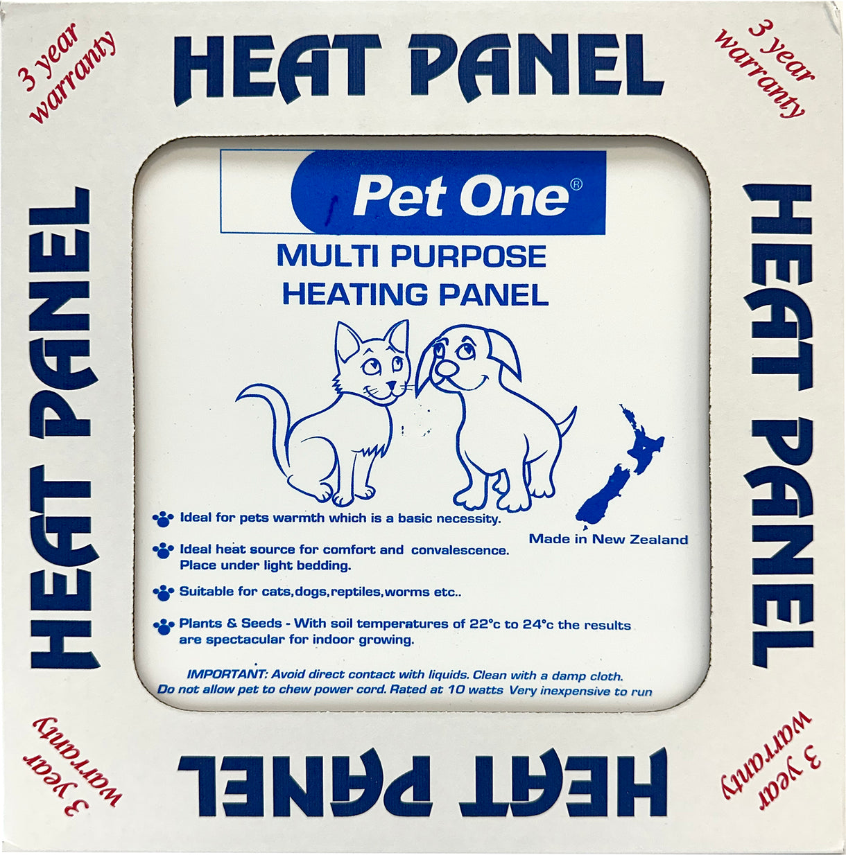Pet One Multi Purpose Heat Pad Panel – Kiwi Petz