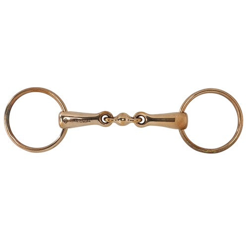 STC Gold Medal Heavy Loose Ring Training Snaffle Bit – Kiwi Petz